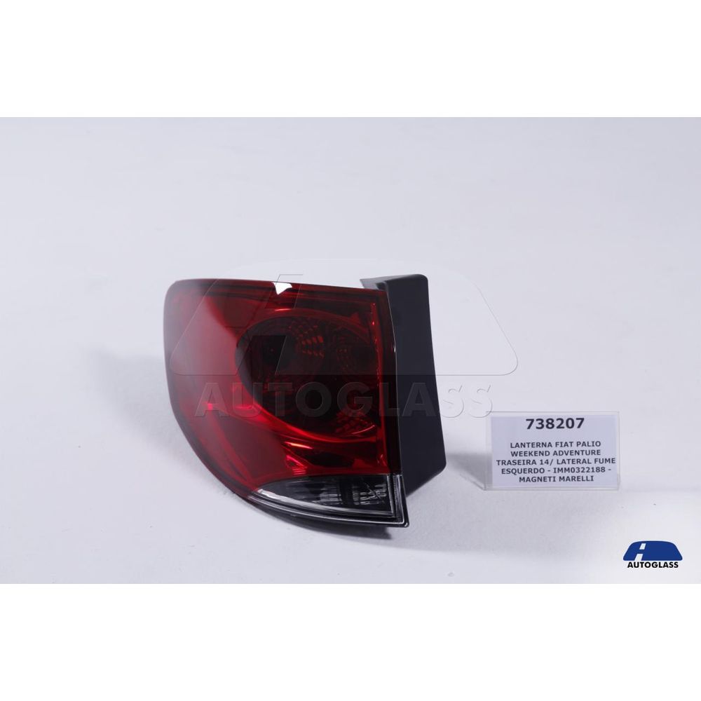 Lanterna Fiat Palio Weekend Adventure Esquerdo Motorista 2013 a 2020 Fume Magneti/Al - 738207 ...