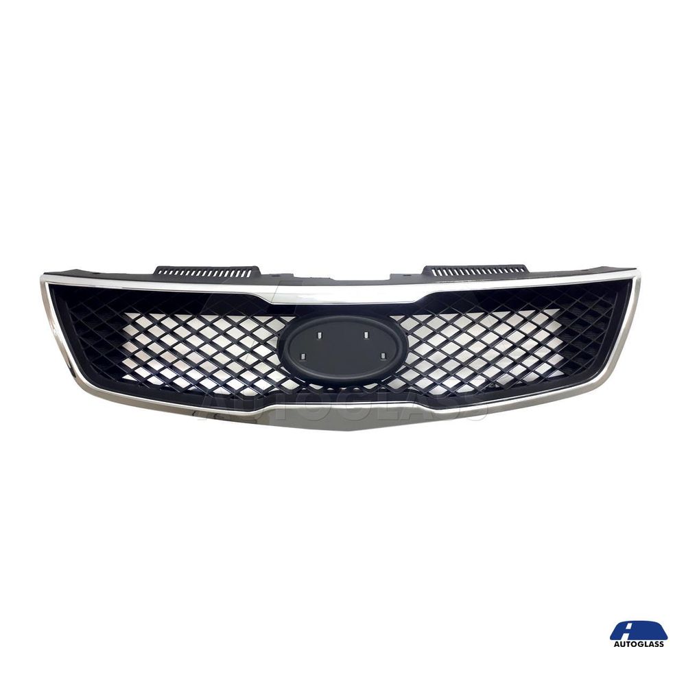 Grade Radiador Kia Cerato 2009 a 2010 Preto Fpi - 1456789 - Autoglass