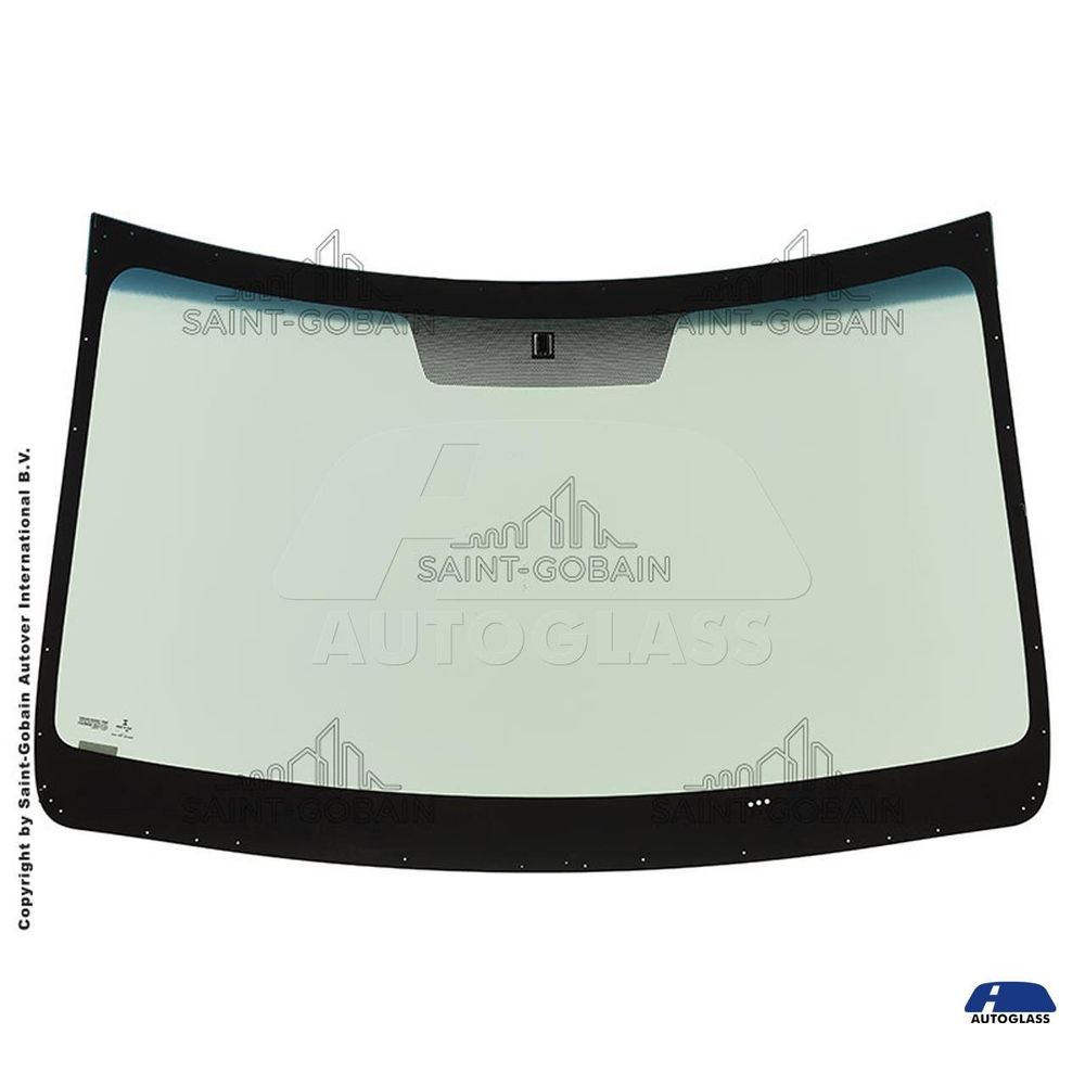 Parabrisa Renault Kwid 2018 a 2019 Verde Faixa Azul Saint Gobain ...