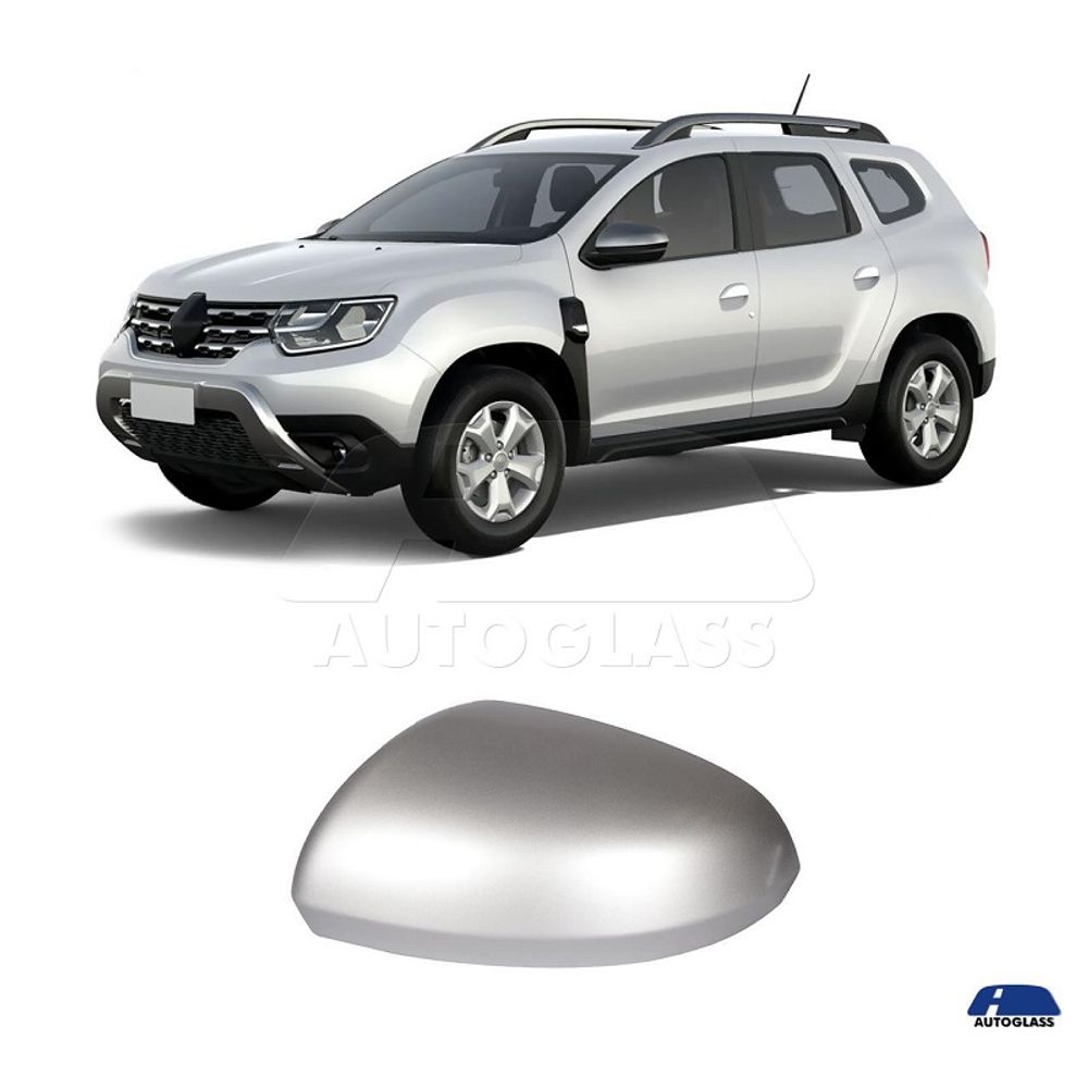 Capa Retrovisor Renault Duster Externo Esquerdo Motorista 2021 a 2024 Primer Genuino - 2107209 ...