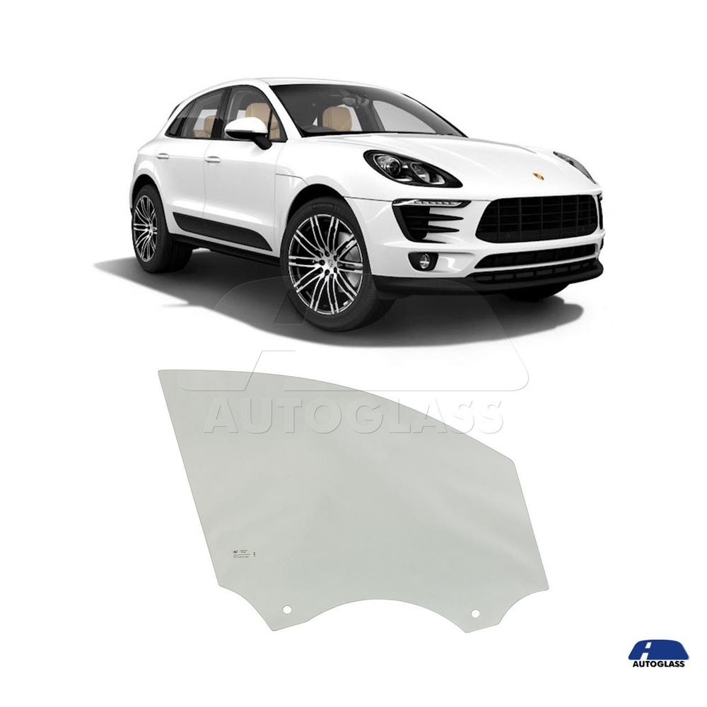 Vidro Porta Macan 2014 a 2024 Dianteiro Direito Passageiro Hatch 4 ...