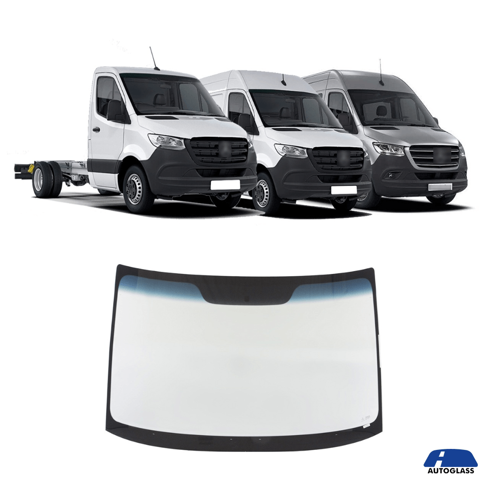 Parabrisa Mercedes Benz Sprinter 2020 a 2024 Verde Faixa Azul Saint ...