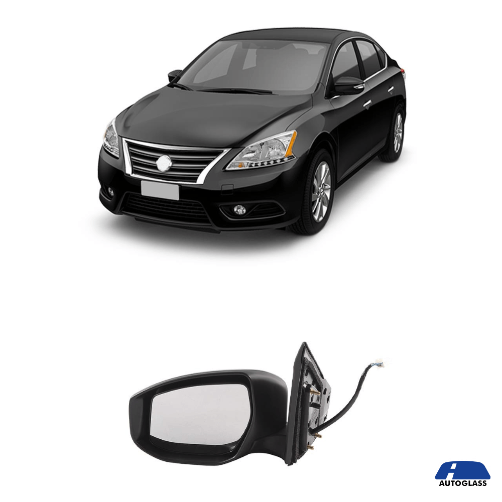Retrovisor Nissan Sentra Externo Esquerdo Motorista Elétrico 2014 a ...