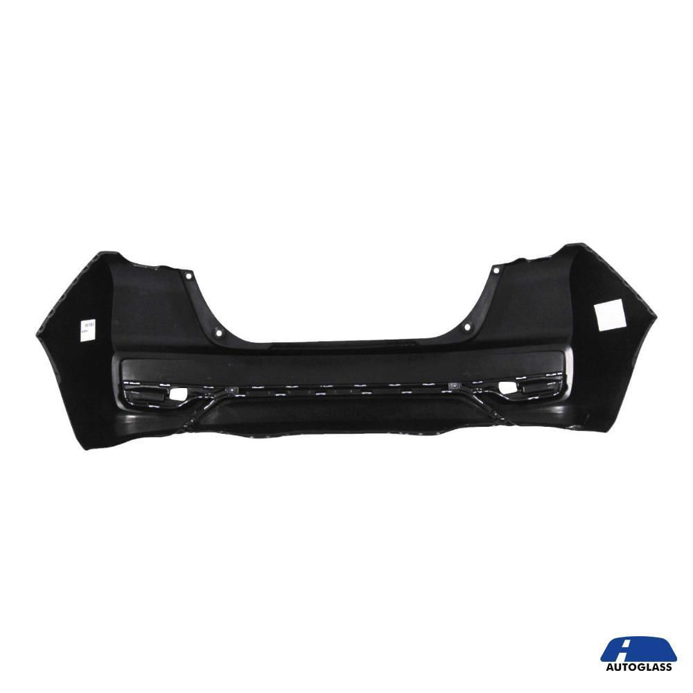 Parachoque Honda Fit Traseiro 2018 a 2021 Preto Liso Sem Furos Tyg ...